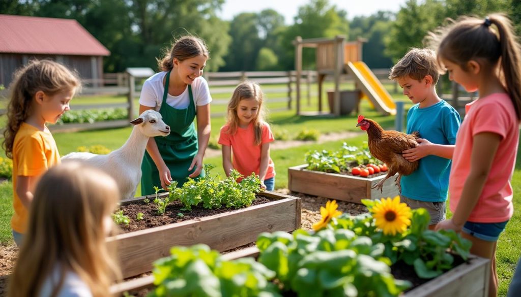 Créer une ferme pédagogique : Guide pour éduquer les enfants à la nature